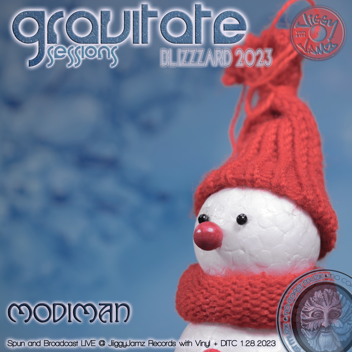 Gravitate Sessions "Blizzzard 2023" - Modiman - No Coast Muzik No Coast ...